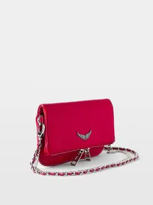 Zadig&Voltaire Rock Mini Vintage Patent Clutch - Podium