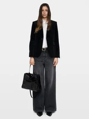 Zadig&Voltaire Vavy Velvet Blazer - Black