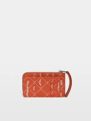 Zadig&Voltaire Zv Monogram Card Holder - Flame