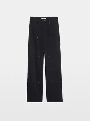 Zadig&Voltaire Perry Cargo Work Pants - Black