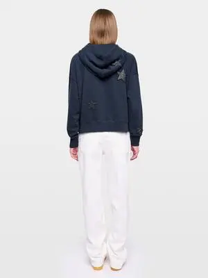 Zadig&Voltaire Mia Diamanté Hoodie - Encre