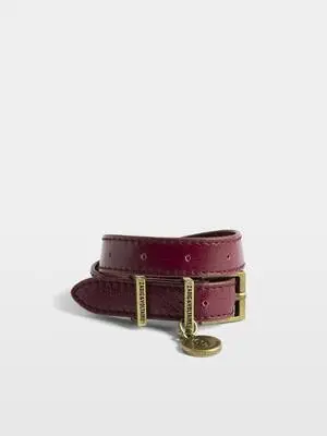 Zadig&Voltaire Sunny Leather Bracelet - Fierce