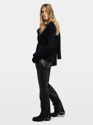 Zadig&Voltaire Mikyzy Cashmere Sweater - Black