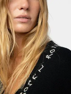 Zadig&Voltaire Mikyzy Cashmere Sweater - Black