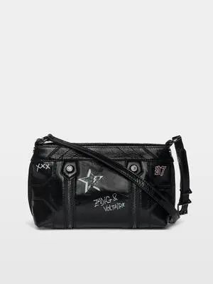 Zadig&Voltaire Patent Leather Bag - Black