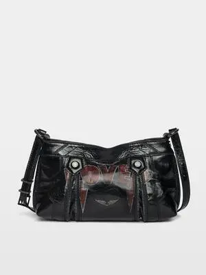 Zadig&Voltaire Patent Leather Bag - Black