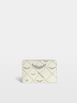 Zadig&Voltaire ZV Pass Monogram Card Holder Flash