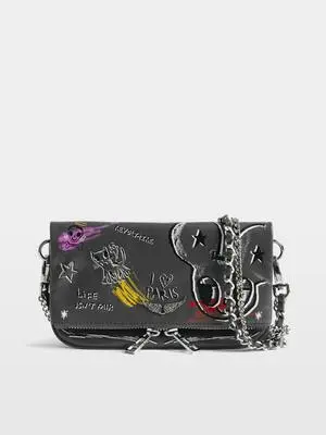 Zadig&Voltaire Rock Mini Humberto Clutch - Road