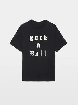 Zadig&Voltaire Teddy Rock 'n' Roll T-shirt - Black