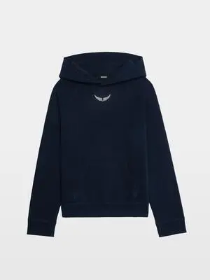 Zadig&Voltaire Georgy Diamanté Sweatshirt - Encre