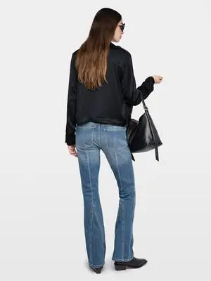 Zadig&Voltaire Tussi Plain Viscose Blouse