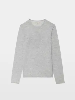 Zadig&Voltaire Teiss Cashmere Sweater - Gris Chine Clai
