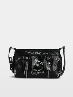 Zadig&Voltaire Sunny Mood Leather Bag - Noir