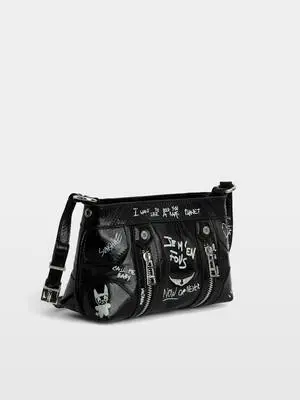 Zadig&Voltaire Sunny Mood Leather Bag - Noir