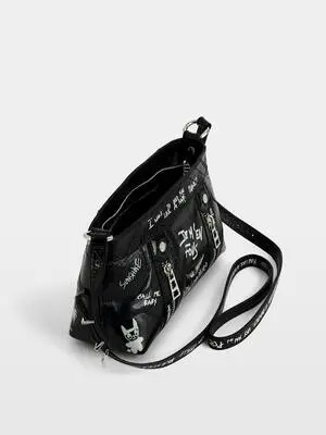 Zadig&Voltaire Sunny Mood Leather Bag - Noir