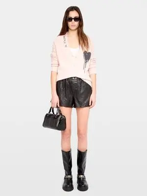 Zadig&Voltaire Mirkaz Cashmere Cardigan - Pearly
