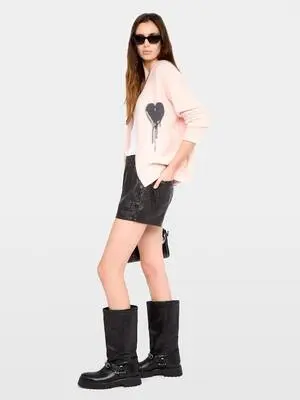 Zadig&Voltaire Mirkaz Cashmere Cardigan - Pearly