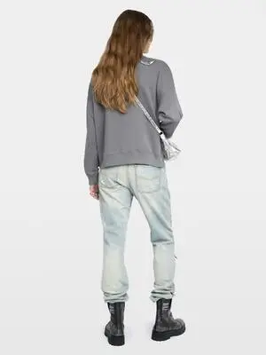 Zadig&Voltaire Zip Up Sweatshirt