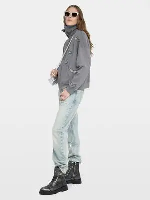 Zadig&Voltaire Zip Up Sweatshirt