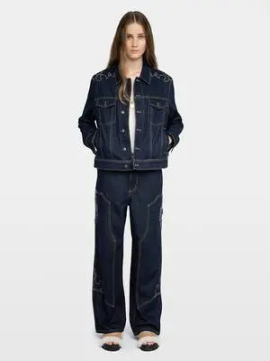 Zadig&Voltaire Bases Western Denim Jacket