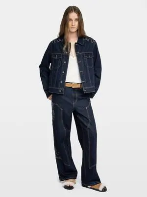 Zadig&Voltaire Bases Western Denim Jacket