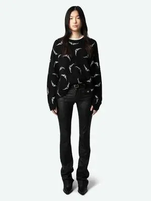 Zadig&Voltaire Markus Diamanté Wings Cashmere Sweater