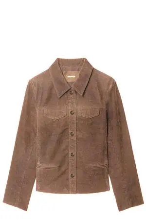 Zadig&Voltaire Liam Corduroy Jacket - Wood