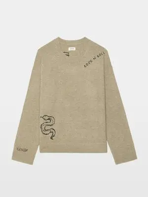 Zadig&Voltaire Marko Sweater - Olive