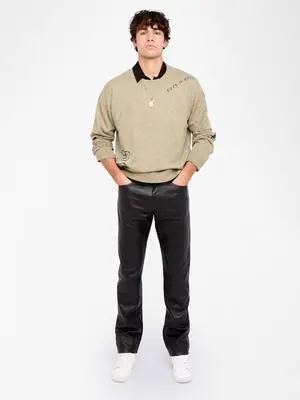 Zadig&Voltaire Marko Embroidered Sweater - Olive