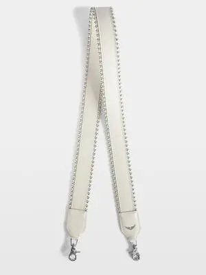 Zadig&Voltaire Studs Piping Shoulder Strap