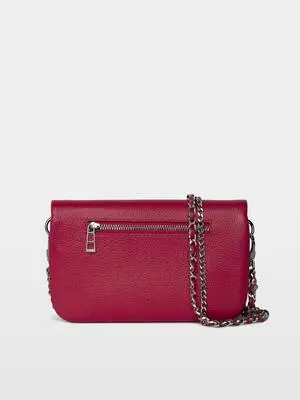 Zadig&Voltaire Rock Mini Clutch In Grained Leather - Podium