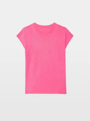 Zadig&Voltaire Cloe Rhinestone Cotton Tank Top - Lady