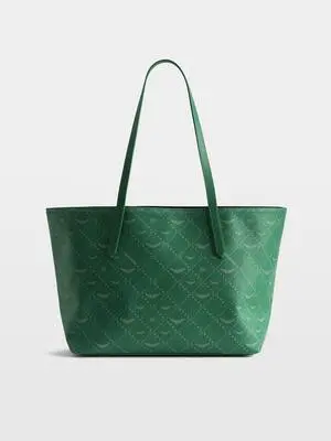 Zadig&Voltaire Z" Shopper Monogram Tag Coated Canvas Bag - Epic