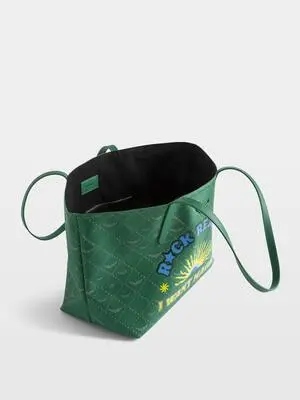 Zadig&Voltaire Z" Shopper Monogram Tag Coated Canvas Bag - Epic