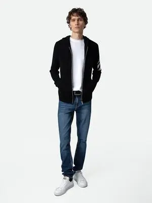Zadig&Voltaire Clash Arrow Cashmere Cardigan - Black