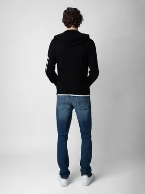 Zadig&Voltaire Clash Arrow Cashmere Cardigan - Black
