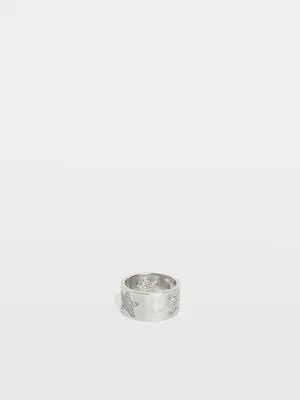 Zadig&Voltaire Rock Star Strass Ring - Shiny Silver