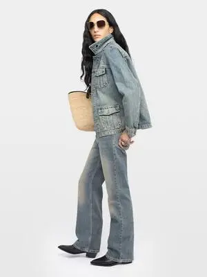Zadig&Voltaire Lienna Denim Jacket - Light Blue