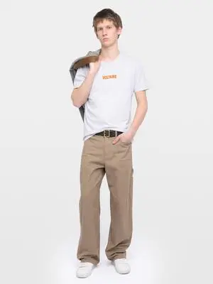 Zadig&Voltaire Cotton Workwear Pants - Erable