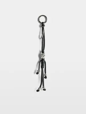 Zadig&Voltaire Skull Keyring - Black