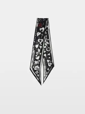 Zadig&Voltaire Jessie Silk Scarf - Black