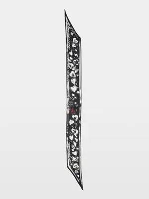 Zadig&Voltaire Jessie Silk Scarf - Black