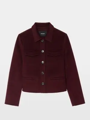 Zadig&Voltaire Liam Wool Jacket