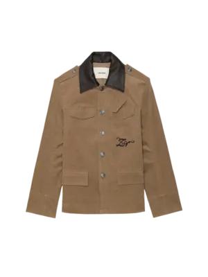 Zadig&Voltaire Military-inspired Jacket - Cookie