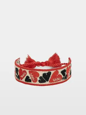 Zadig&Voltaire Woven Heart Bracelet - Flash
