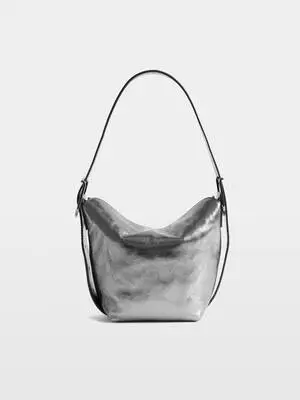 Zadig&Voltaire Baby Jane Metallic Leather Bag