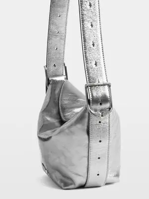 Zadig&Voltaire Baby Jane Metallic Leather Bag