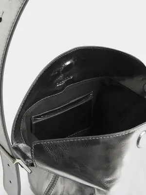 Zadig&Voltaire Baby Jane Metallic Leather Bag