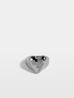 Zadig&Voltaire Heartbreaker Flash Ring - Shiny Silver