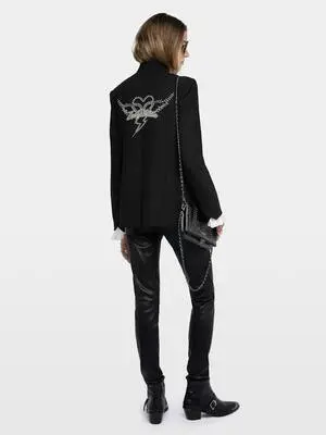 Zadig&Voltaire Verysa High Collar Blazer